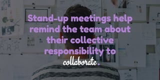 Do Daily Stand-up Meetings Actually Improve Productivity?